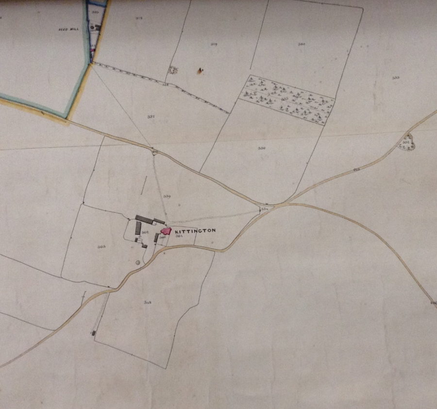 Kittington or Kettington manor and farm in Nonington - The Old Parish of Nonington